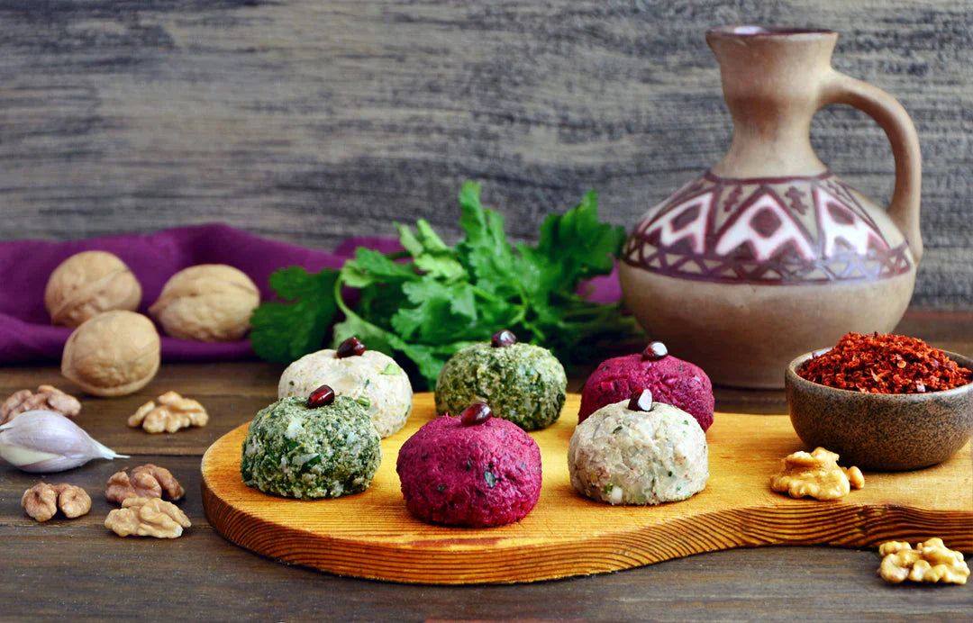 Spinach Pkhali Recipe | Traditional Georgian Cuisine | Suneli Valley